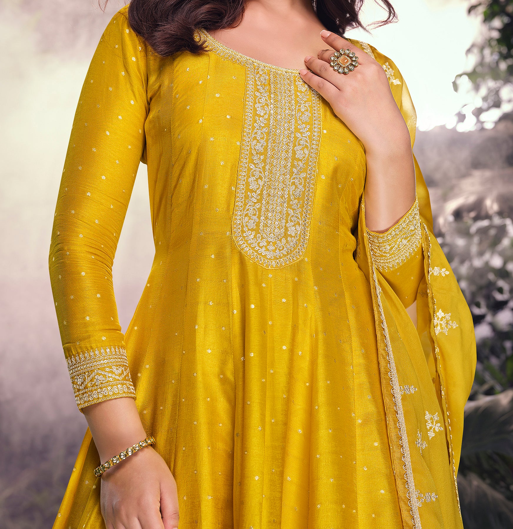 Mustard Silk Palazzo | Indian Palazzo Suits | Saira's Boutique | Saira ...
